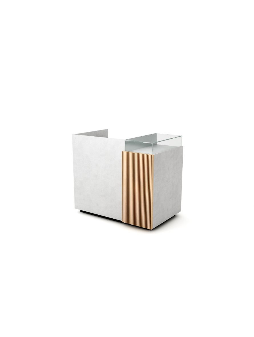 Ceolini - Petit Comptoir compact caisse avec vitrine