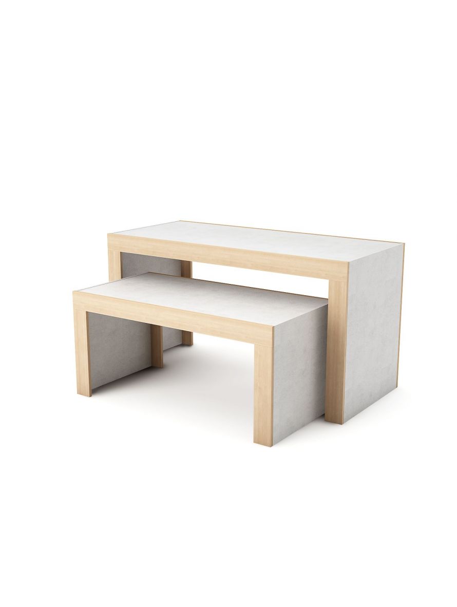 Set de table gigogne bois Ligne 0 - Tables | CEOLINI