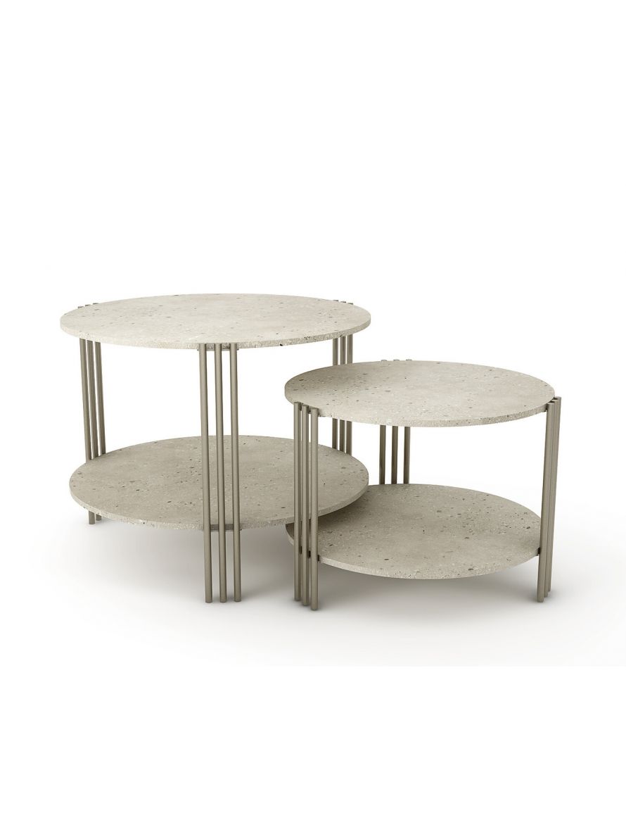 Tables de présentation Nuvola rondes