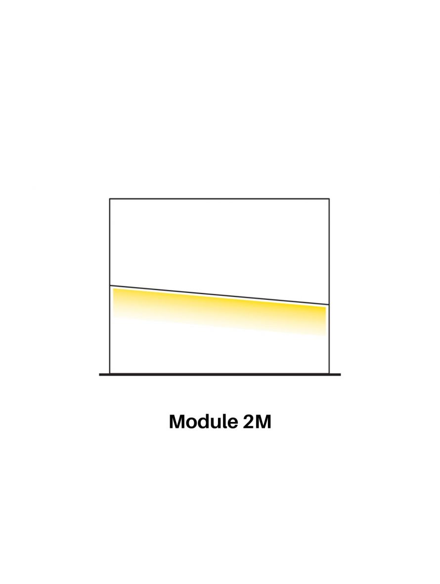 Banque d'accueil Monza module 2M de chez CEOLINI